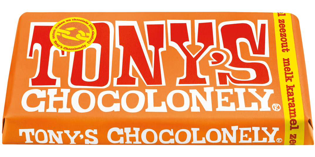 milk caramel sea salt 32% – Tony’s Chocolonely Global