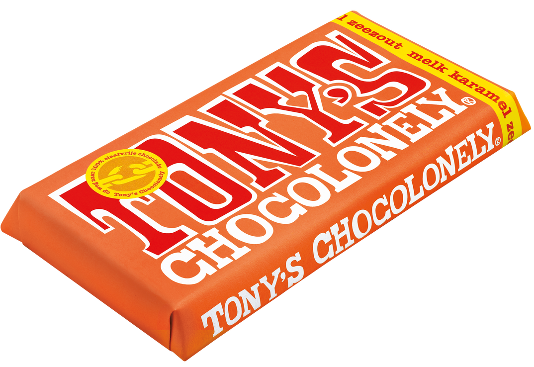 milk caramel sea salt 32% – Tony’s Chocolonely Global