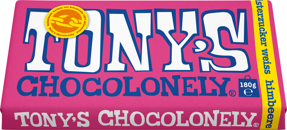 white raspberry popping candy 28% – Tony’s Chocolonely Global