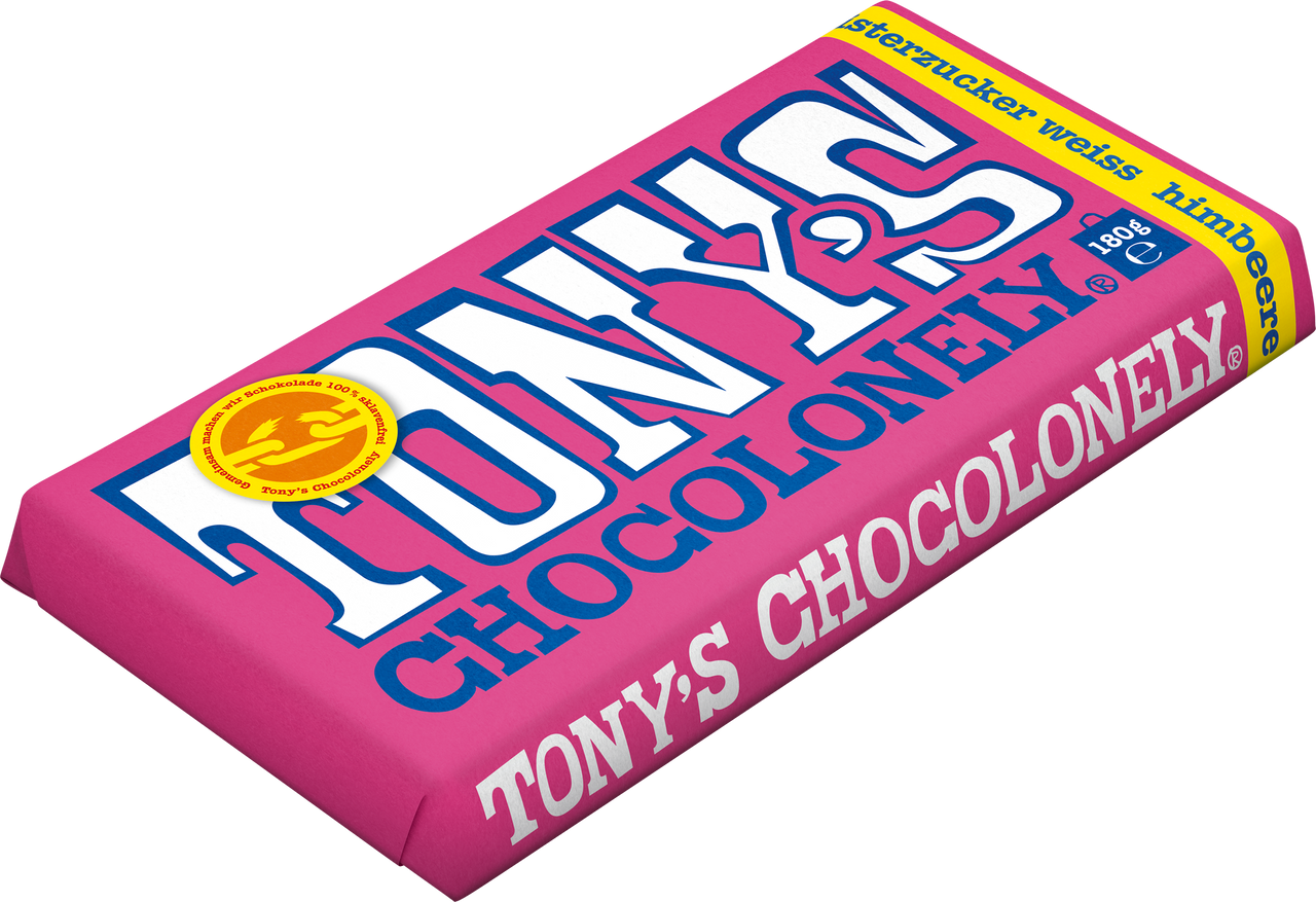 white raspberry popping candy 28% – Tony’s Chocolonely Global